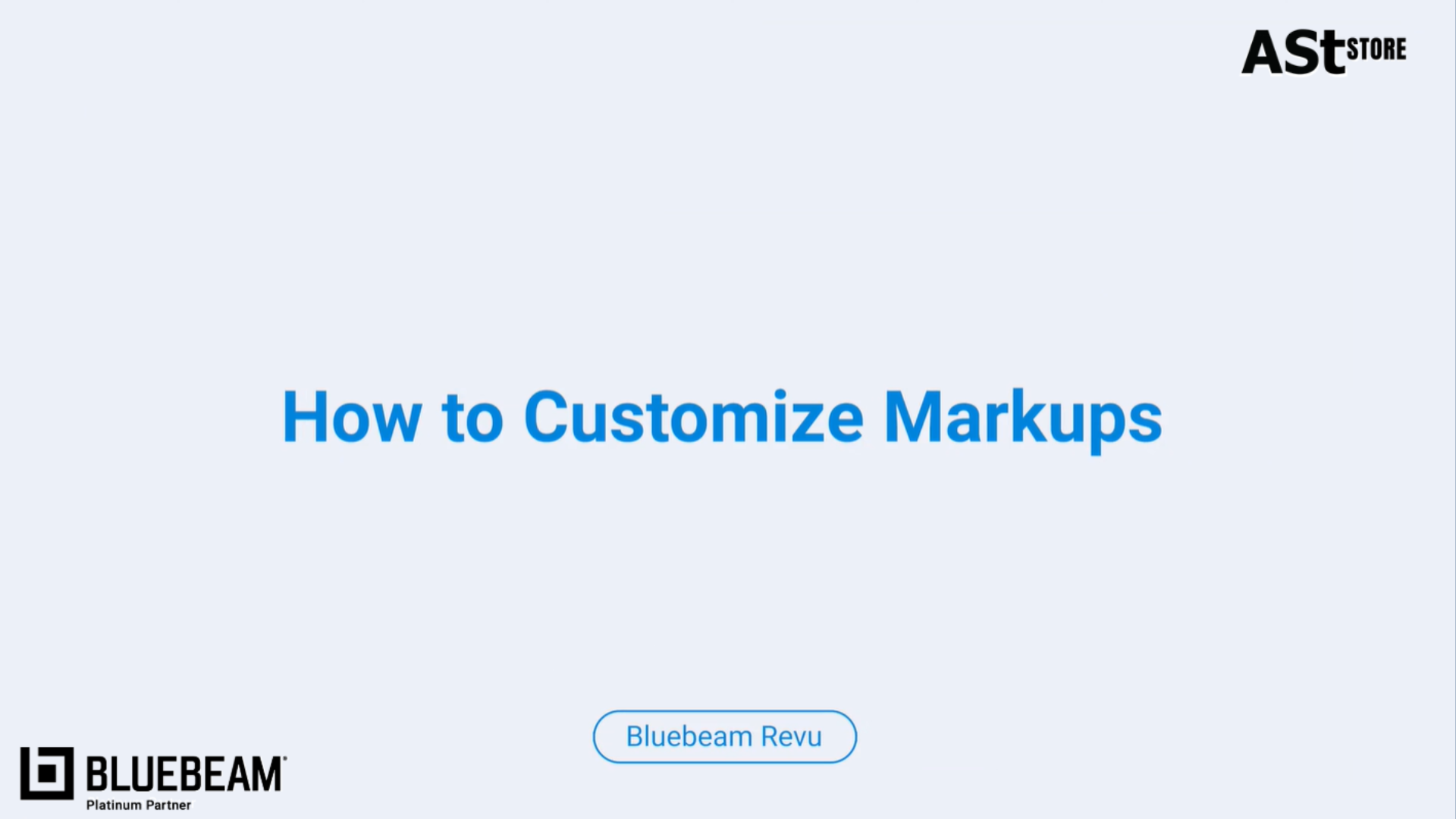 How to video - Take your markups to the next level with Bluebeam - ASt ...